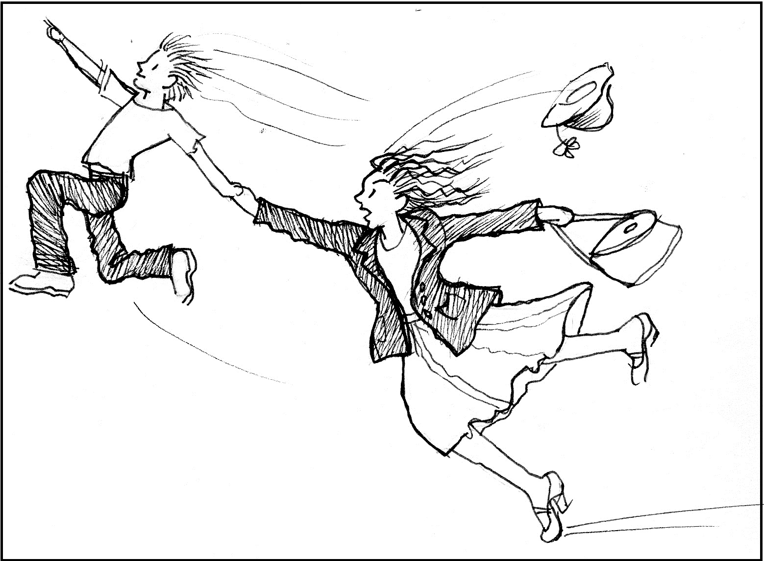When your characters run away from you - Patsy Trench Author